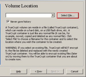 Beginner's Tutorial - Truecrypt